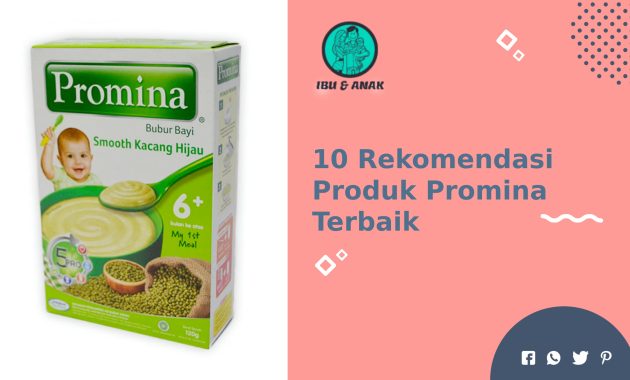 10 Rekomendasi Produk Promina Terbaik Untuk Buah Hati