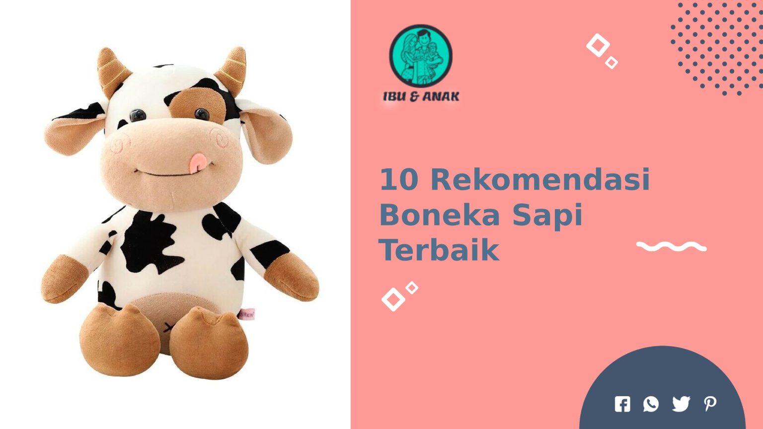 10 Rekomendasi Boneka Sapi Terbaik untuk Bermain dan Belajar
