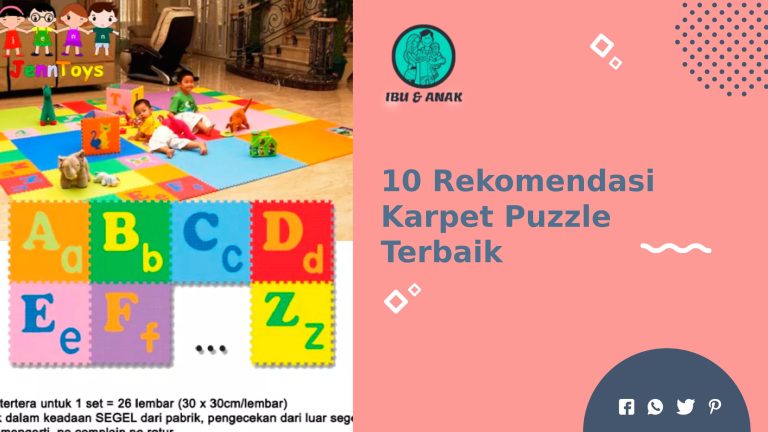 10 Rekomendasi Karpet Puzzle Terbaik untuk Anak - Mamwips