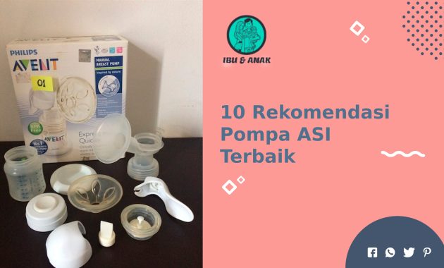 10 Rekomendasi Pompa ASI Terbaik, Manual dan Elektrik - Mamwips