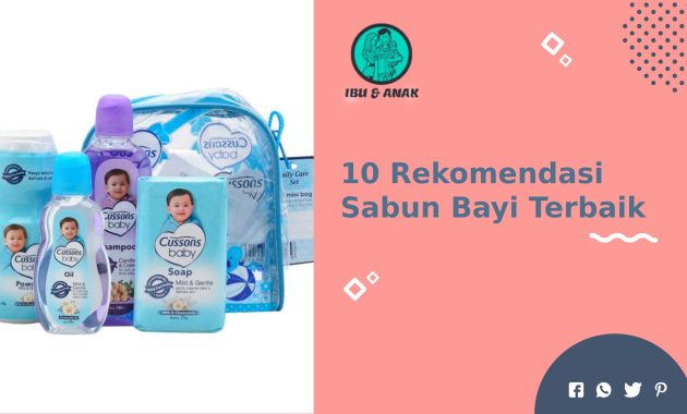 10 Rekomendasi Sabun Bayi Terbaik yang Aman dan Tepercaya - Mamwips