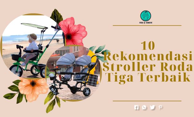 10 Rekomendasi Stroller Roda Tiga Terbaik, Harga Ekonomis